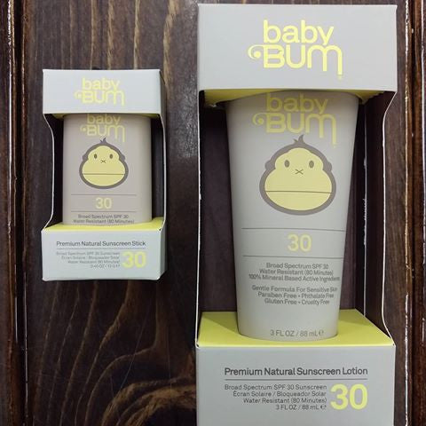 Sun Bum SPF 30 Baby Bum Premium Natural Stick – Gemgem
