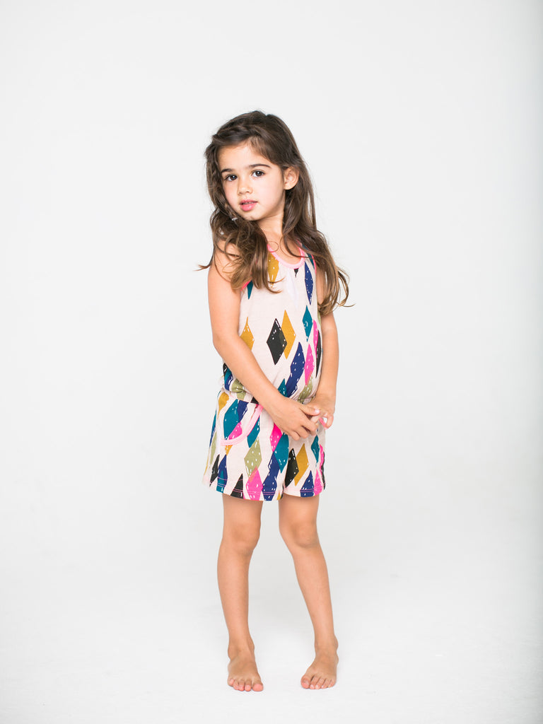 Joah Love Aulani Gem Print Romper – Gemgem