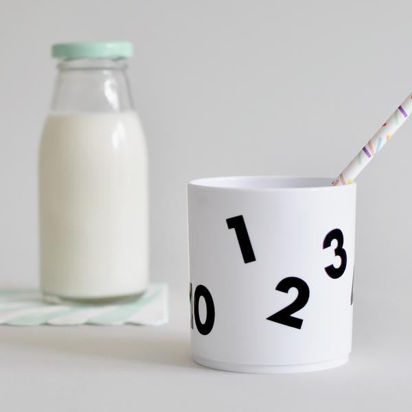 Buddy + Bear Number Tumbler White Edition – Gemgem